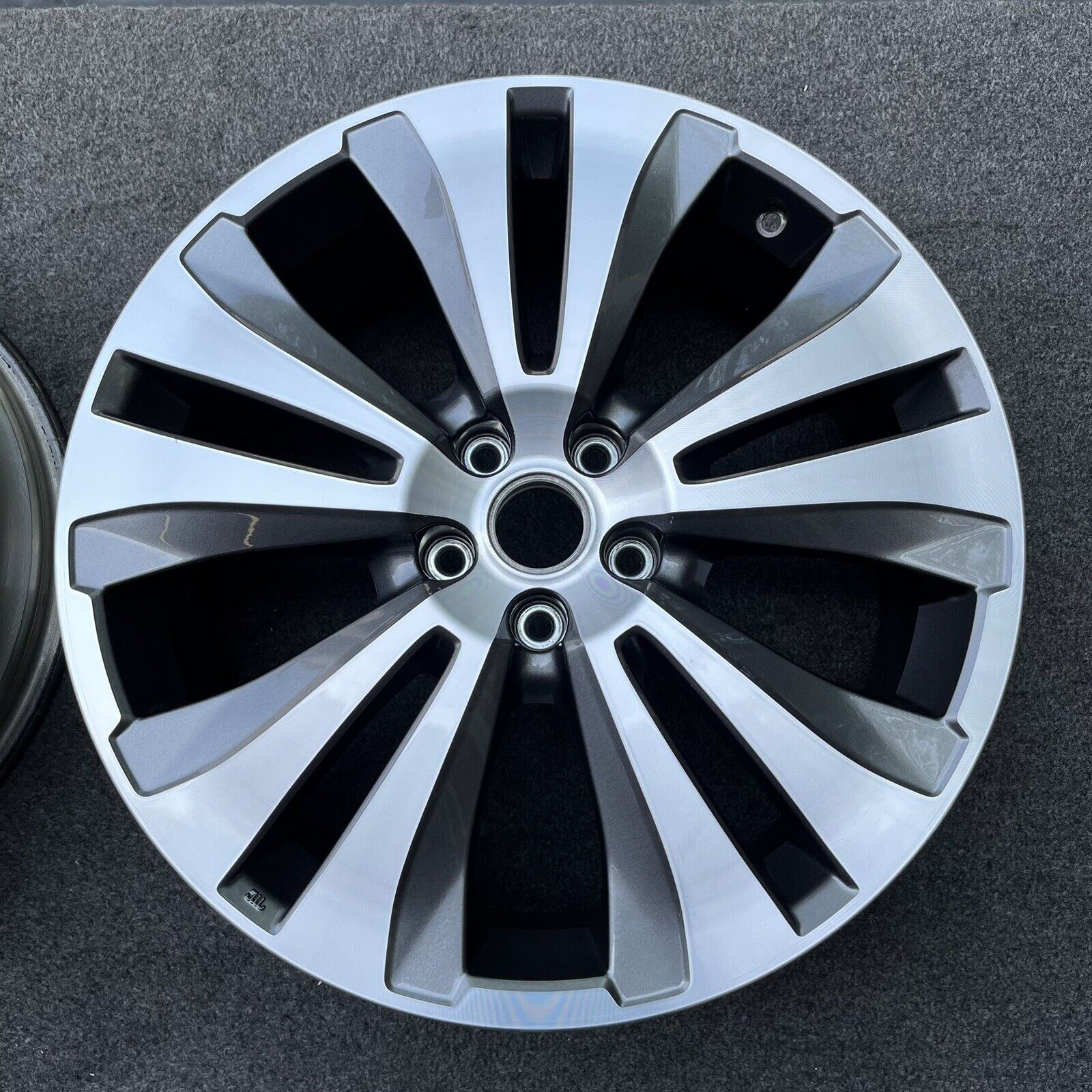 SINGLE 20 INCH WHEEL SUBARU ASCENT 2019-2022 GREY MACHINED GENUINE OEM ...