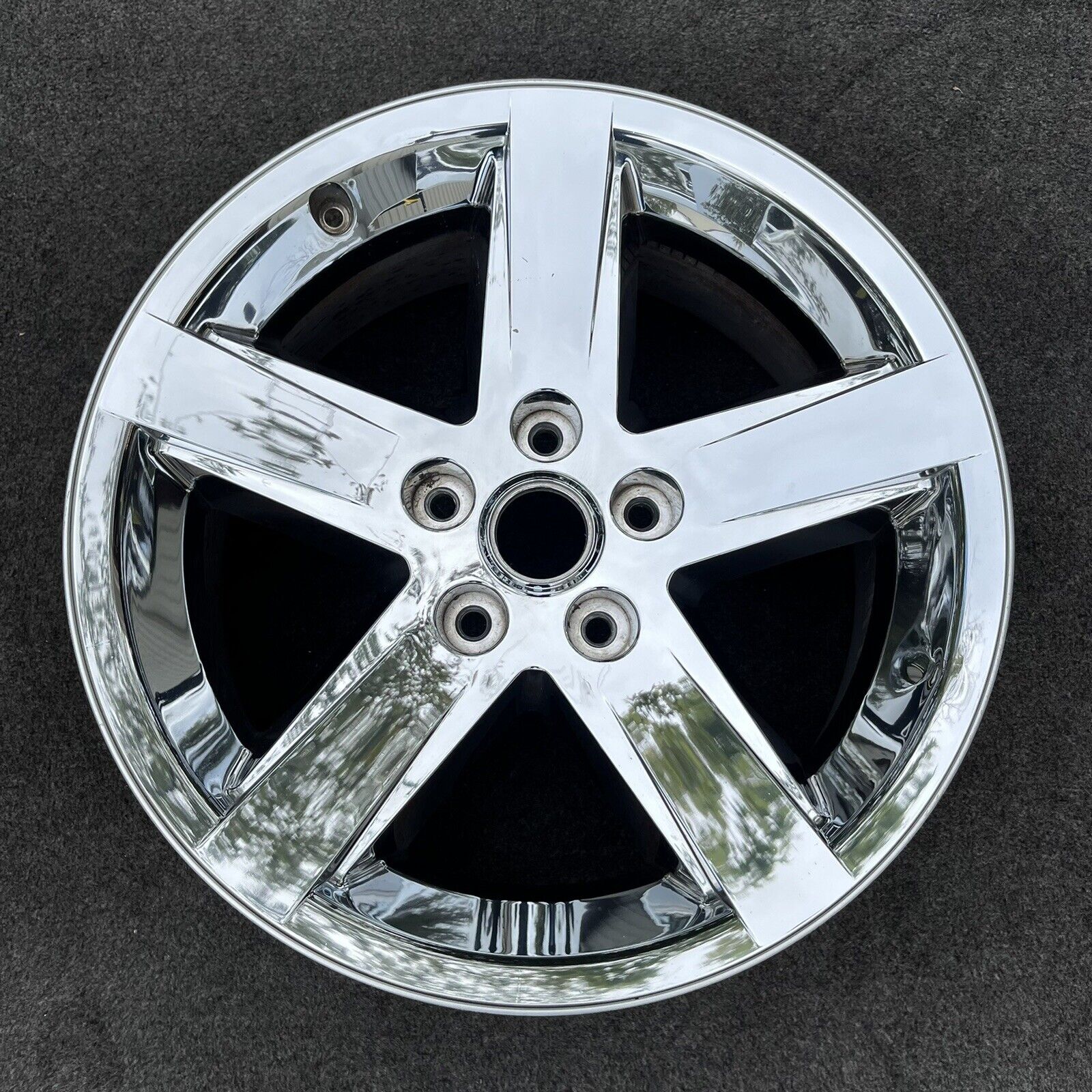 SINGLE 20 INCH WHEEL DODGE RAM 1500, CLASSIC 2009-2018 OEM CHROME CLAD ...