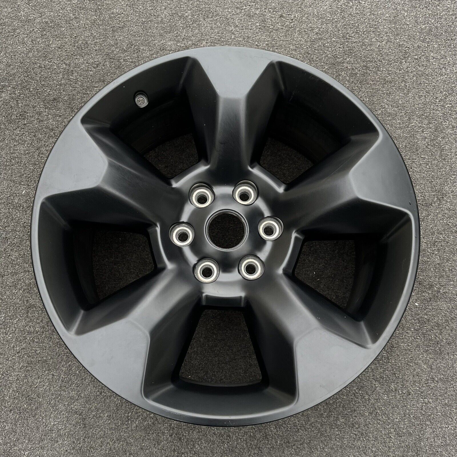 SINGLE 20 INCH WHEEL/RIM DODGE RAM 1500 2019-2023 OEM MATTE BLACK 2675 ...