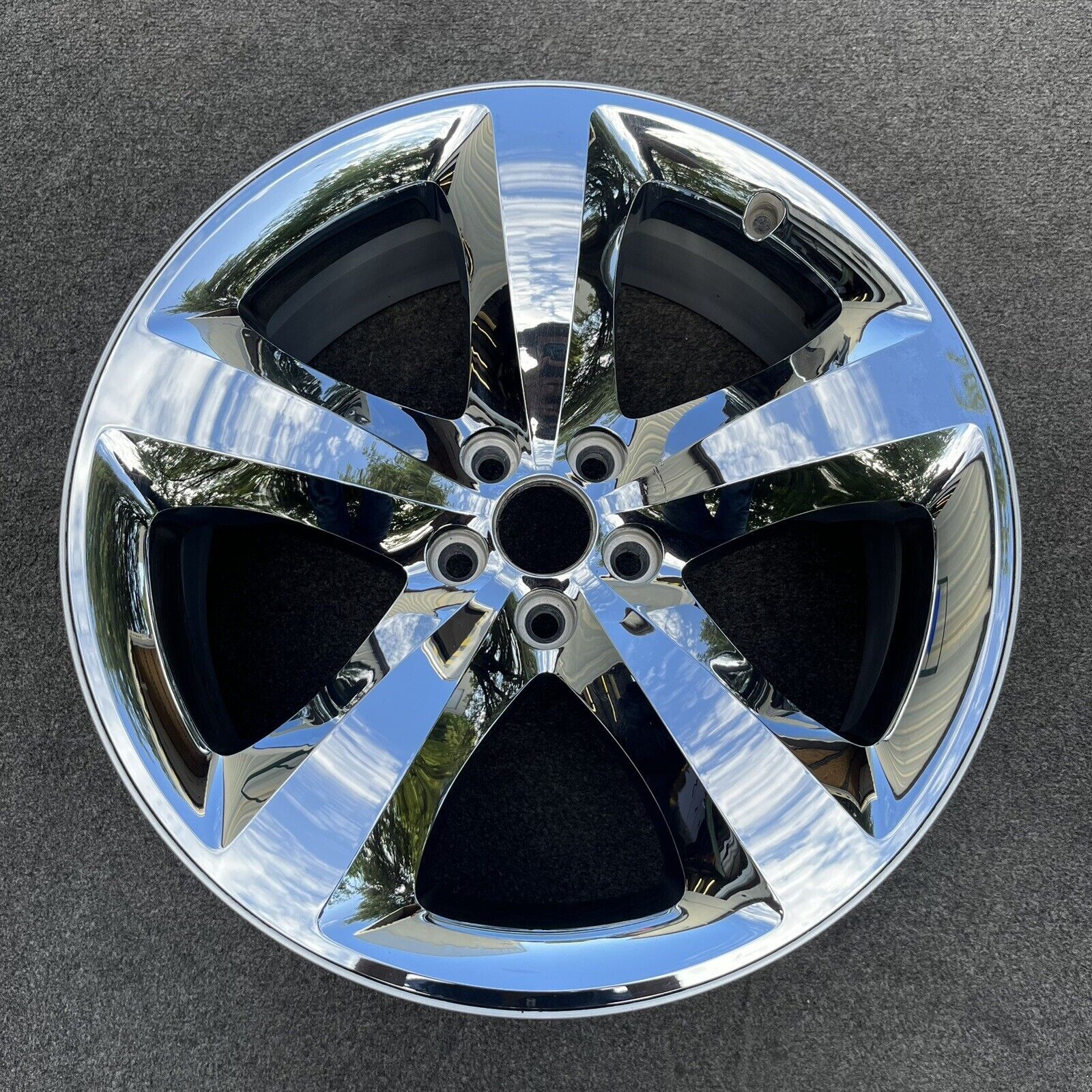 SINGLE 20 INCH WHEEL/RIM DODGE CHALLENGER CHARGER 2011-2014 OEM CHROME ...