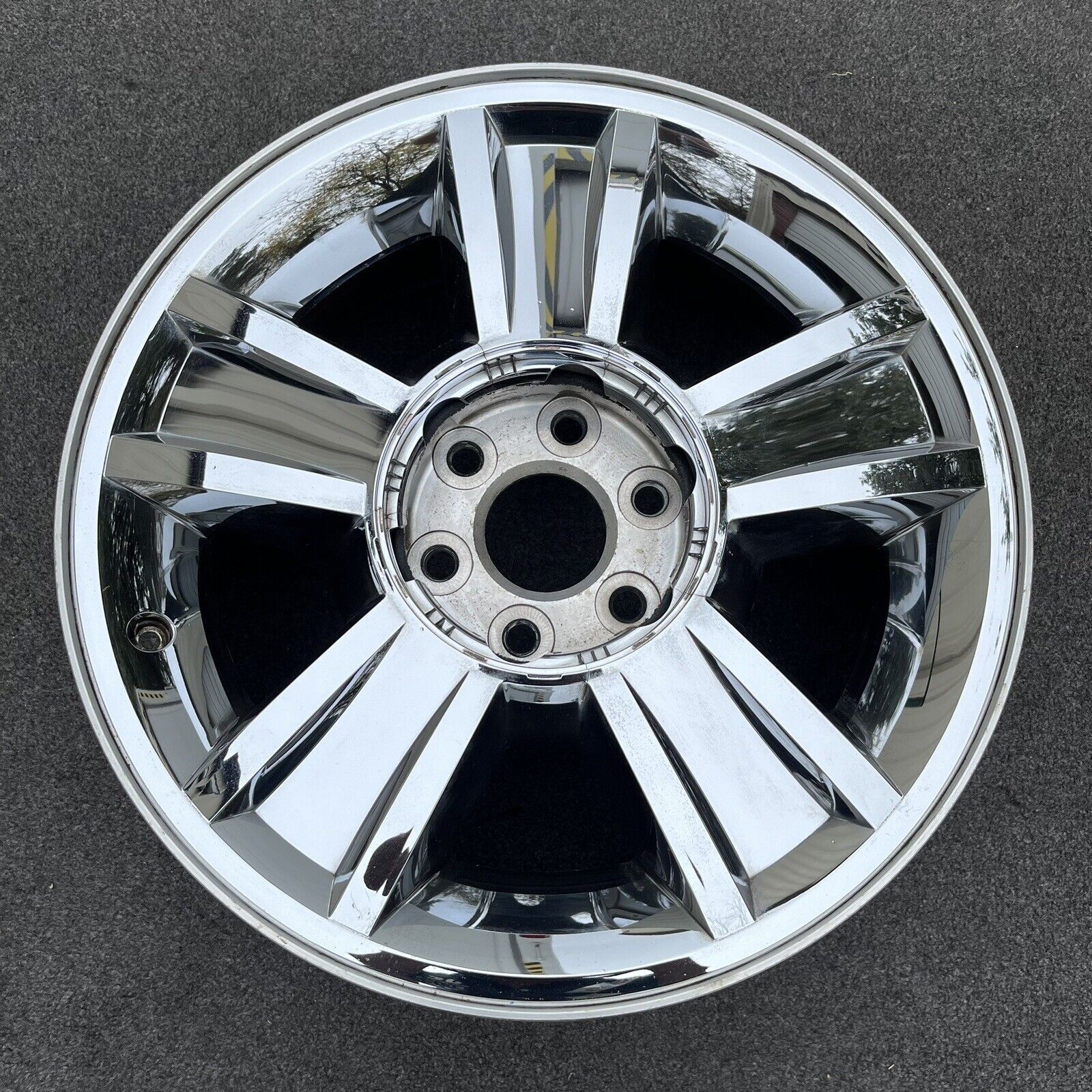 20 INCH CHEVROLET WHEEL SILVERADO TAHOE SUBURBAN 2009-2014 OEM CHROME CLAD 5416 | JC wheels and caps