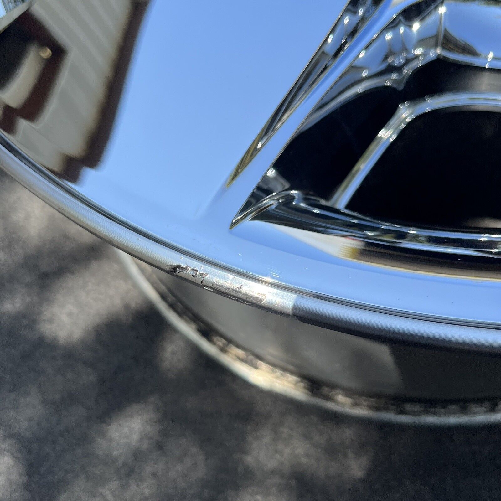 SINGLE 20 INCH WHEEL CHEVROLET SILVERADO TAHOE SUBURBAN OEM CHROME CLAD ...