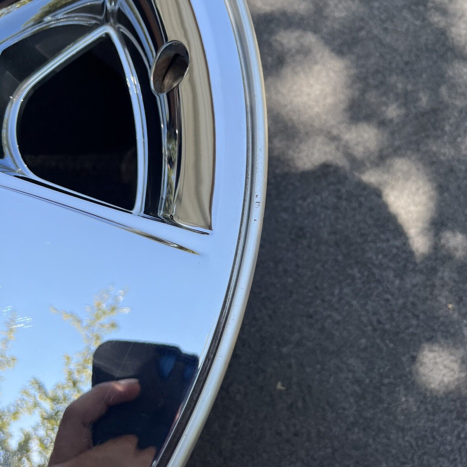 SINGLE 20 INCH WHEEL CHEVROLET SILVERADO TAHOE SUBURBAN OEM CHROME CLAD ...