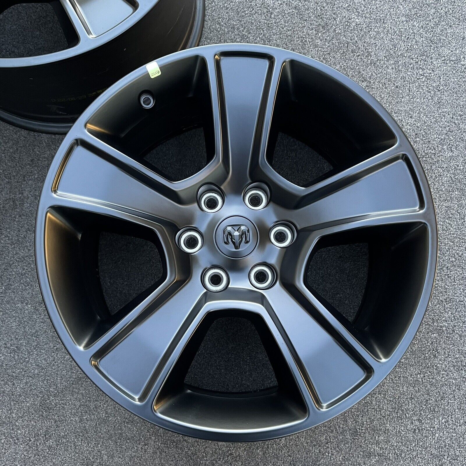 SINGLE 20 INCH WHEEL/RIM DODGE RAM 1500 2019-2023 OEM GENUINE MATTE ...