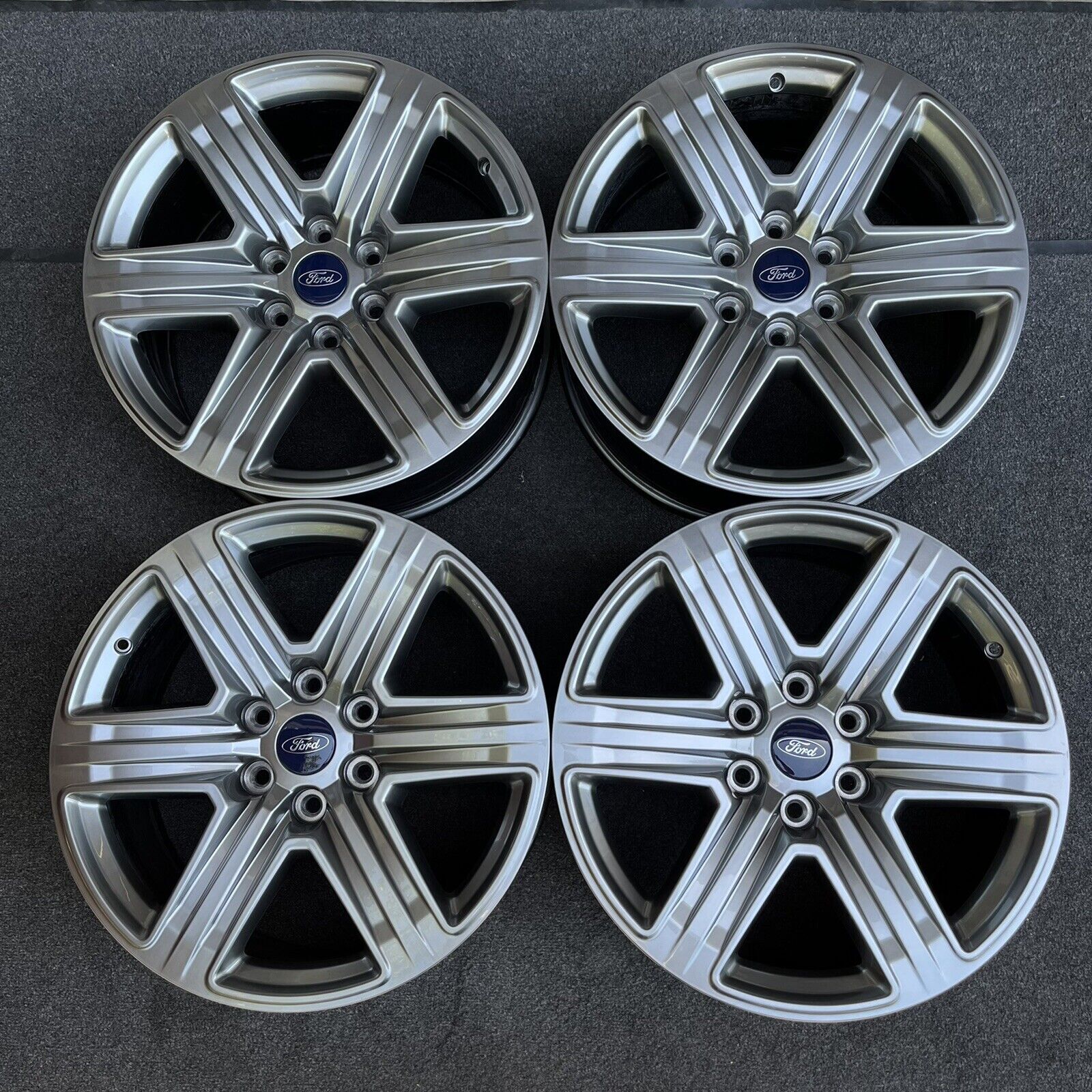 SET (4) 20 INCH WHEELS FORD F-150 EXPEDITION 2008-2022 OEM GREY 10172 ...