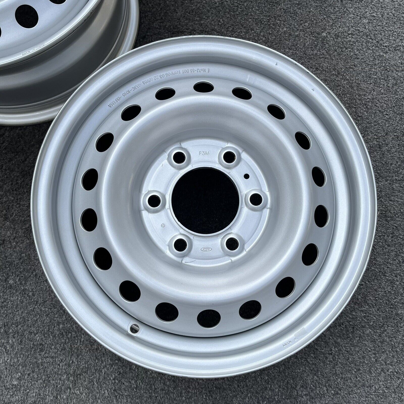 SINGLE 16 INCH WHEEL/RIM FORD RANGER BRONCO 2019-2022 OEM STEEL SILVER ...