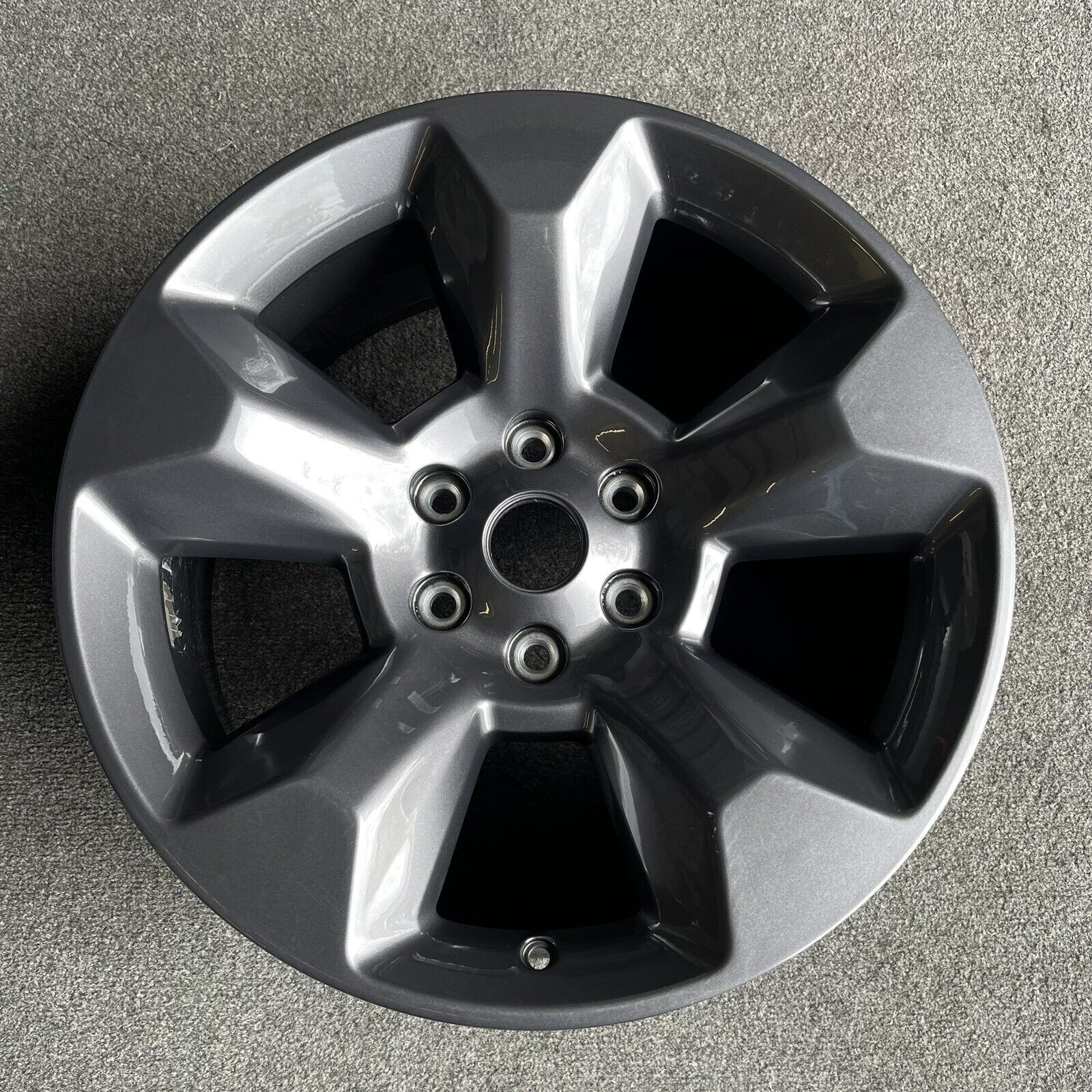 SINGLE 20 INCH WHEEL/RIM DODGE RAM 1500 2019-2023 GENUINE OEM CHARCOAL ...