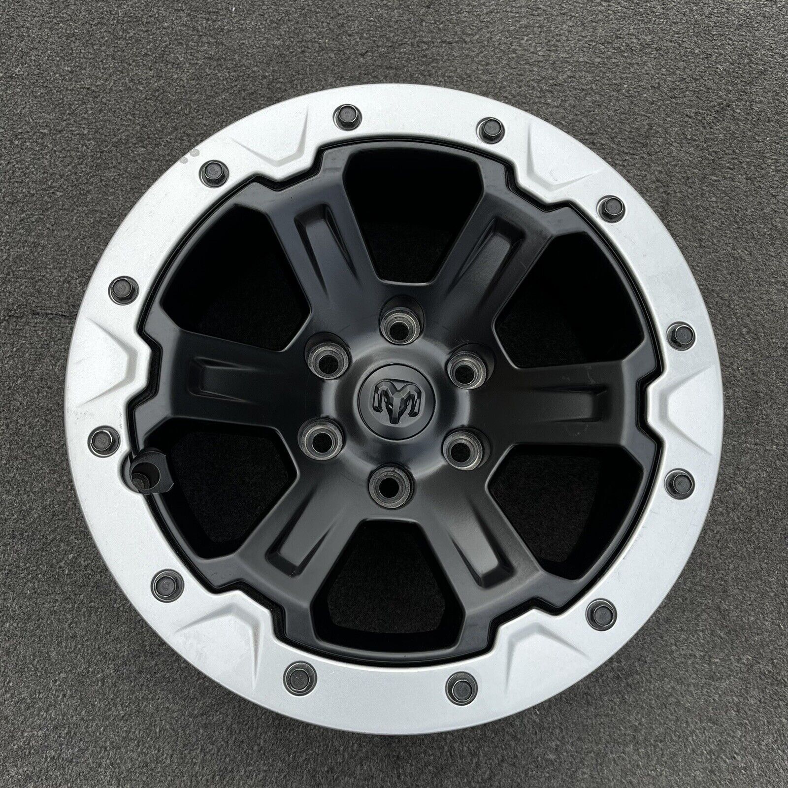 SINGLE 18 INCH WHEEL/RIM DODGE RAM 1500 BEADLOCK 2019-2023 GENUINE OEM ...