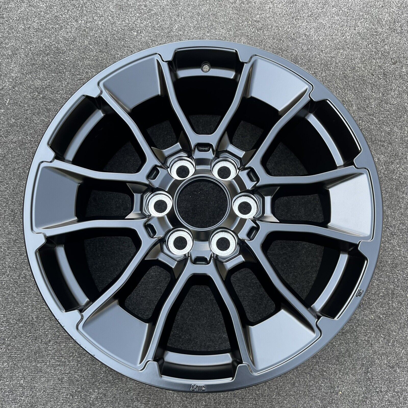 SINGLE 20 INCH WHEEL/RIM TOYOTA TUNDRA TRD 2022-2023 OEM MATTE BLACK ...