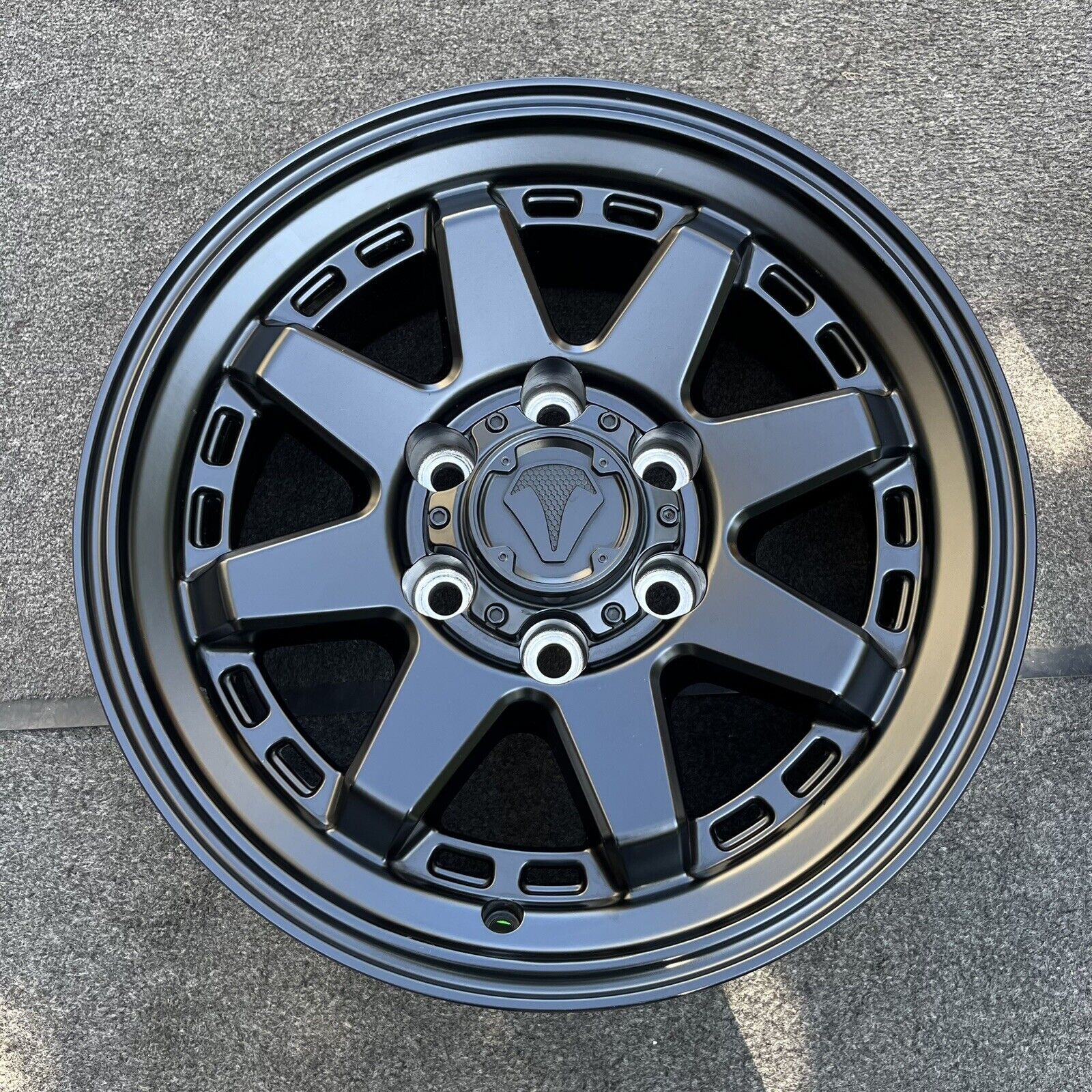 SINGLE 17 INCH WHEEL/RIM TOYOTA TACOMA TSS 2023 GENUINE OEM SATIN BLACK ...