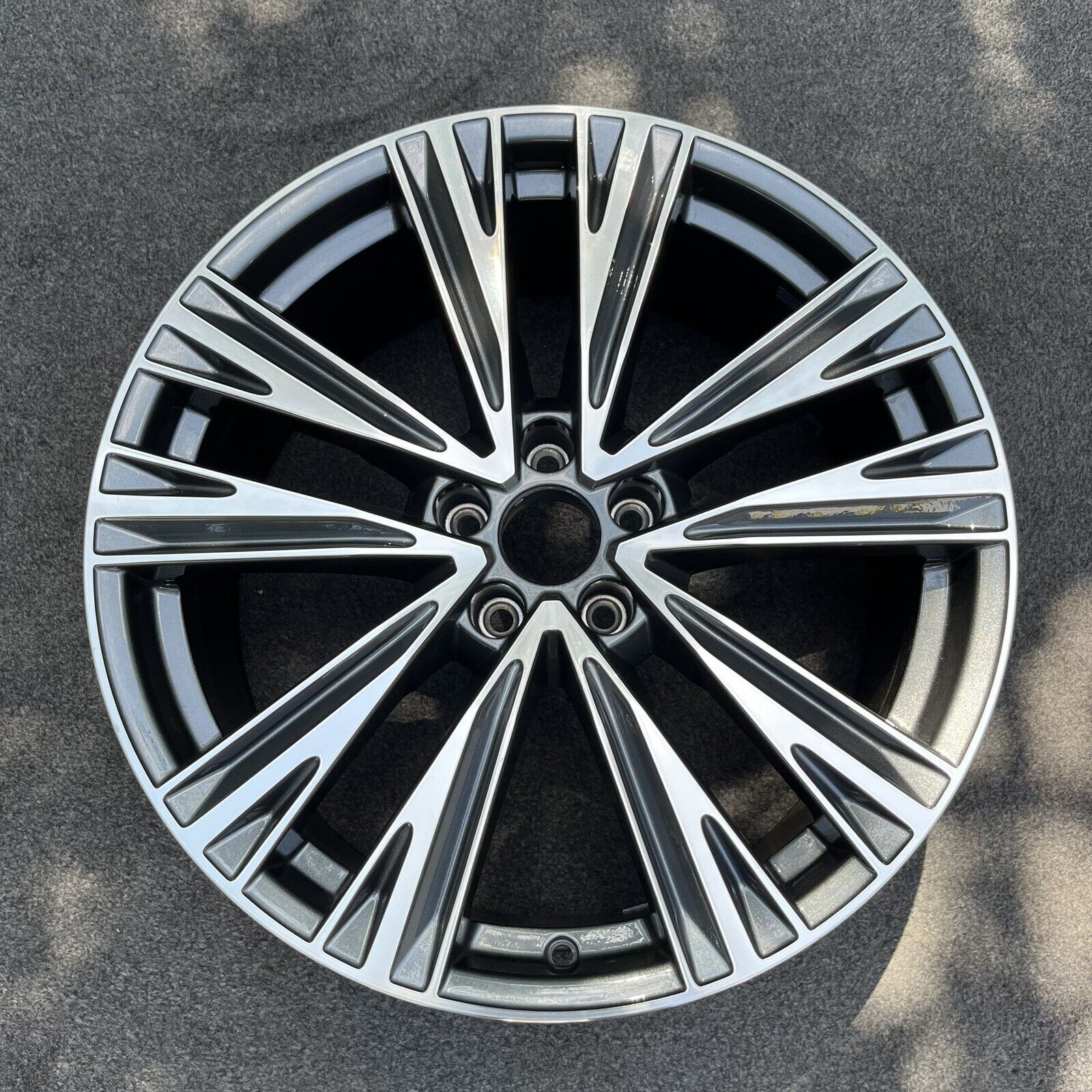 SINGLE 20 INCH WHEEL AUDI A6 2019-2022 OEM GENUINE GRAY MACHINED 59060 ...