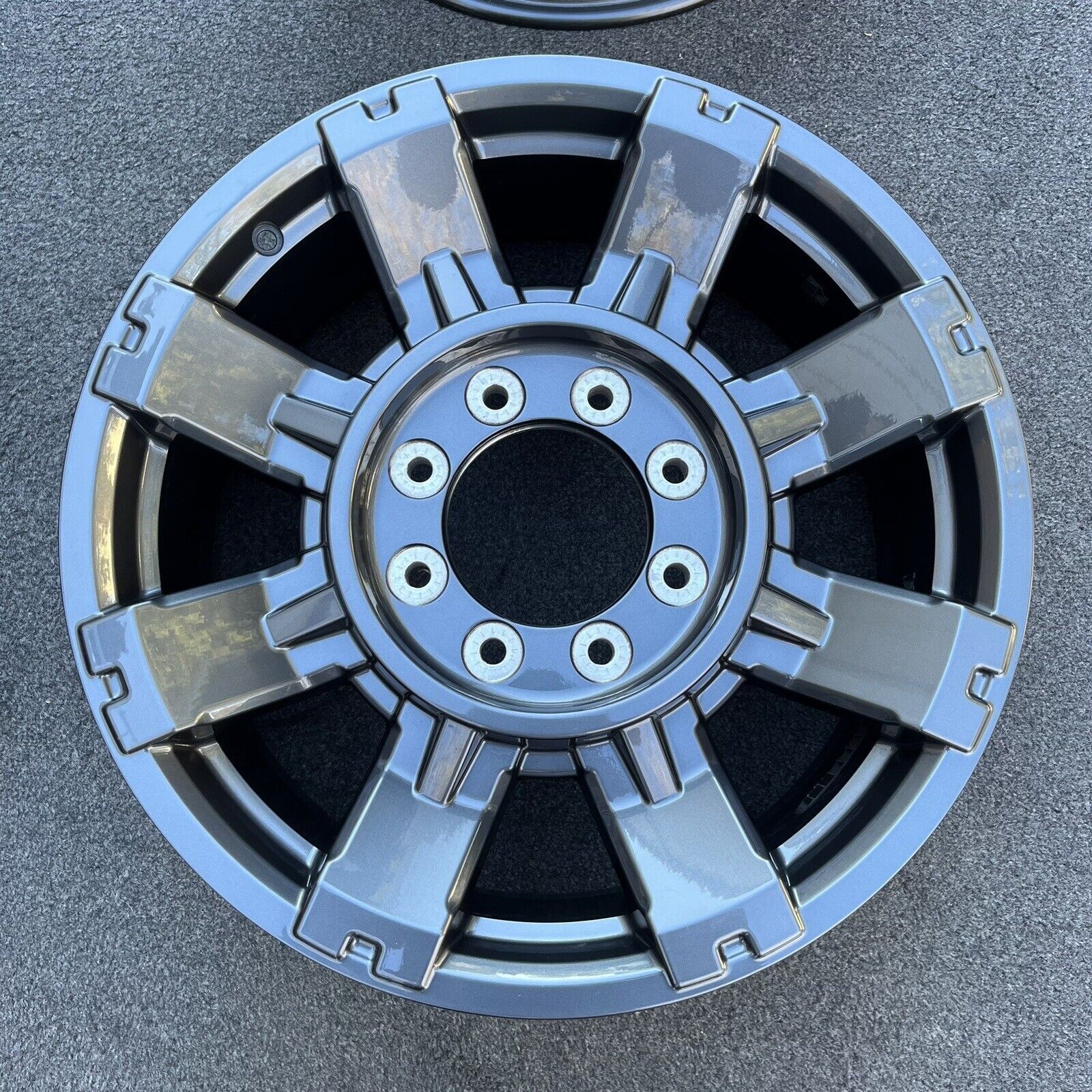 SINGLE 20 INCH WHEEL/RIM FORD F-250, F-350 2023-2024 GENUINE OEM GRAY ...