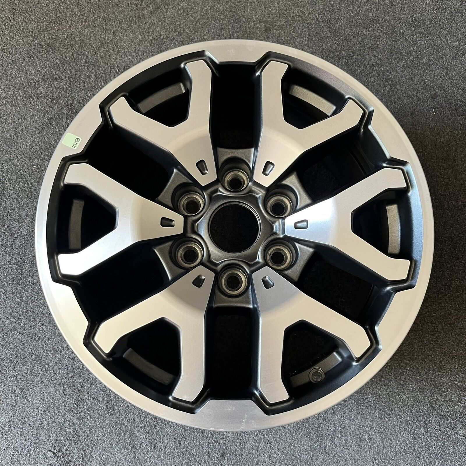 SINGLE 17 INCH WHEEL/RIM FORD RAPTOR 2022-2024 OEM CHARCOAL MACHINED ...