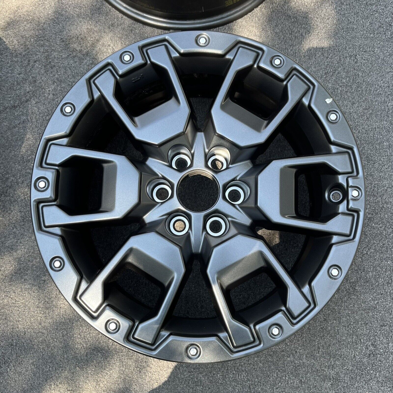 SINGLE 17 INCH WHEEL/RIM NISSAN FRONTIER 2022-2024 OEM CHARCOAL 62834 ...