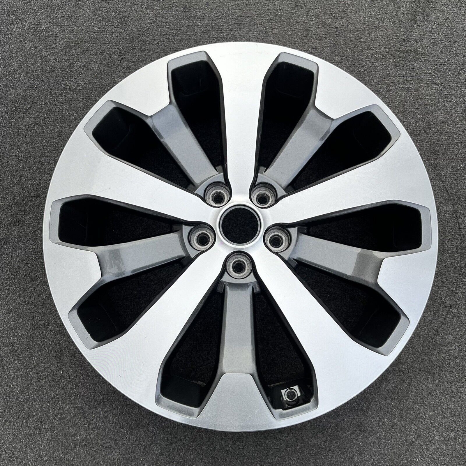 SINGLE 20 INCH WHEEL KIA TELLURIDE 2020-2022 OEM GENUINE GRAY MACHINED ...