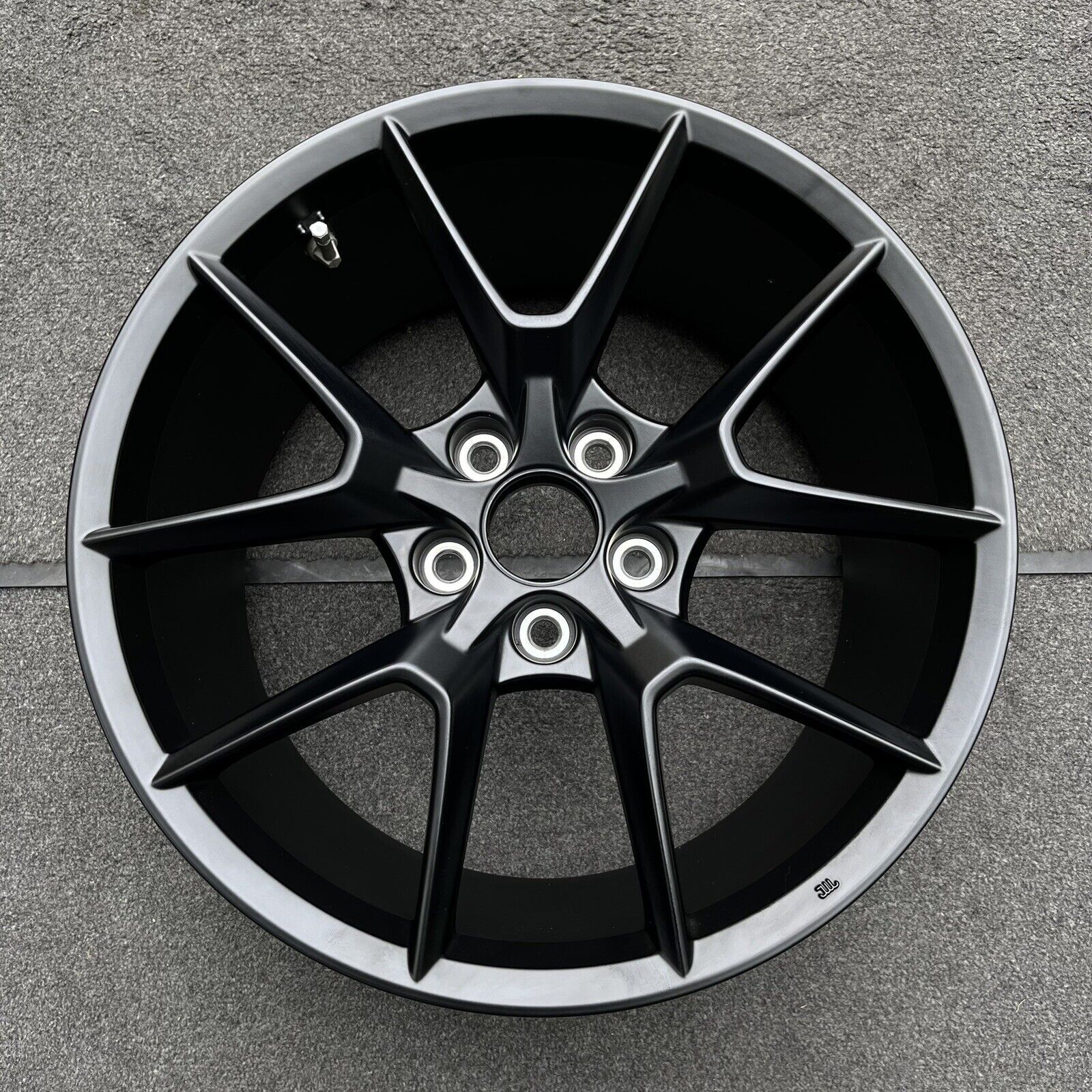 single 19 inch wheel/rim honda civic type r 2023-2024 oem satin black ...