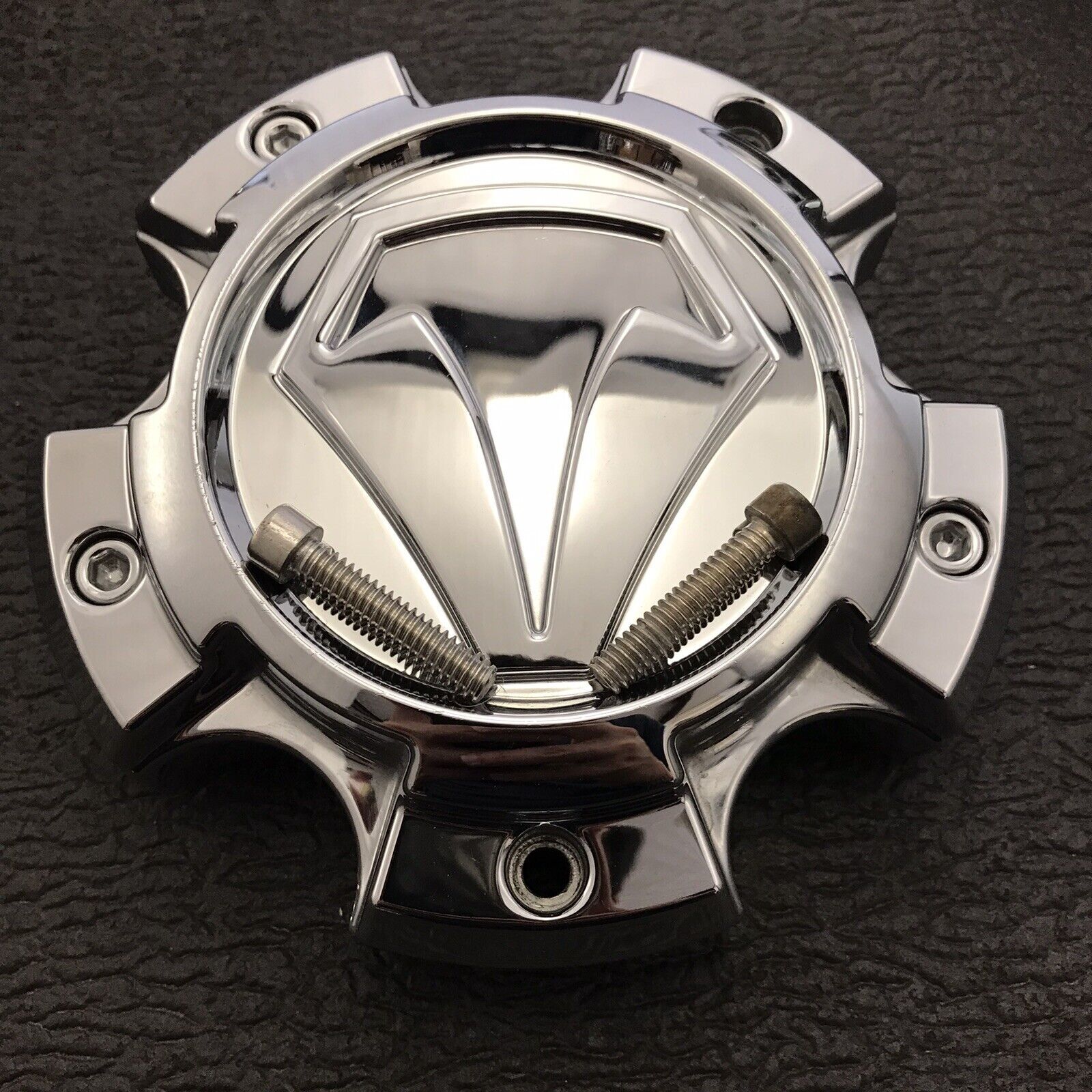 SINGLE CENTER CAP TOYOTA TUNDRA TSS 2007-2019 GENUINE OEM CHROME 89 ...